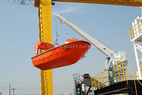 Marine Gravity Davit Life Boat Davit