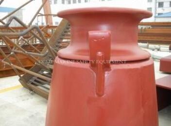 Marine Mooring Equipment Single Roller Fairlead with Cleats